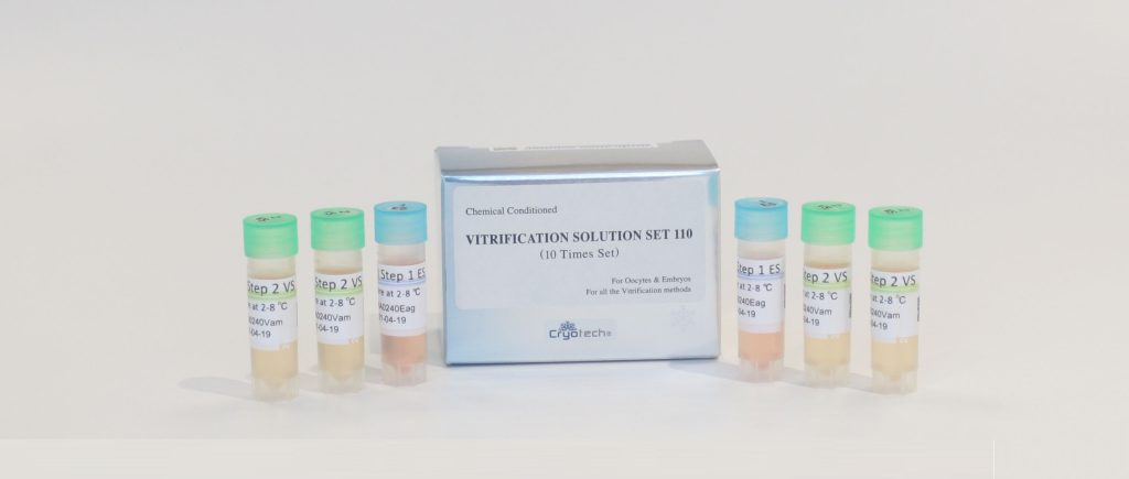 Leading Cryopreservation Centre: Cryotec Vitrification Solutions Set